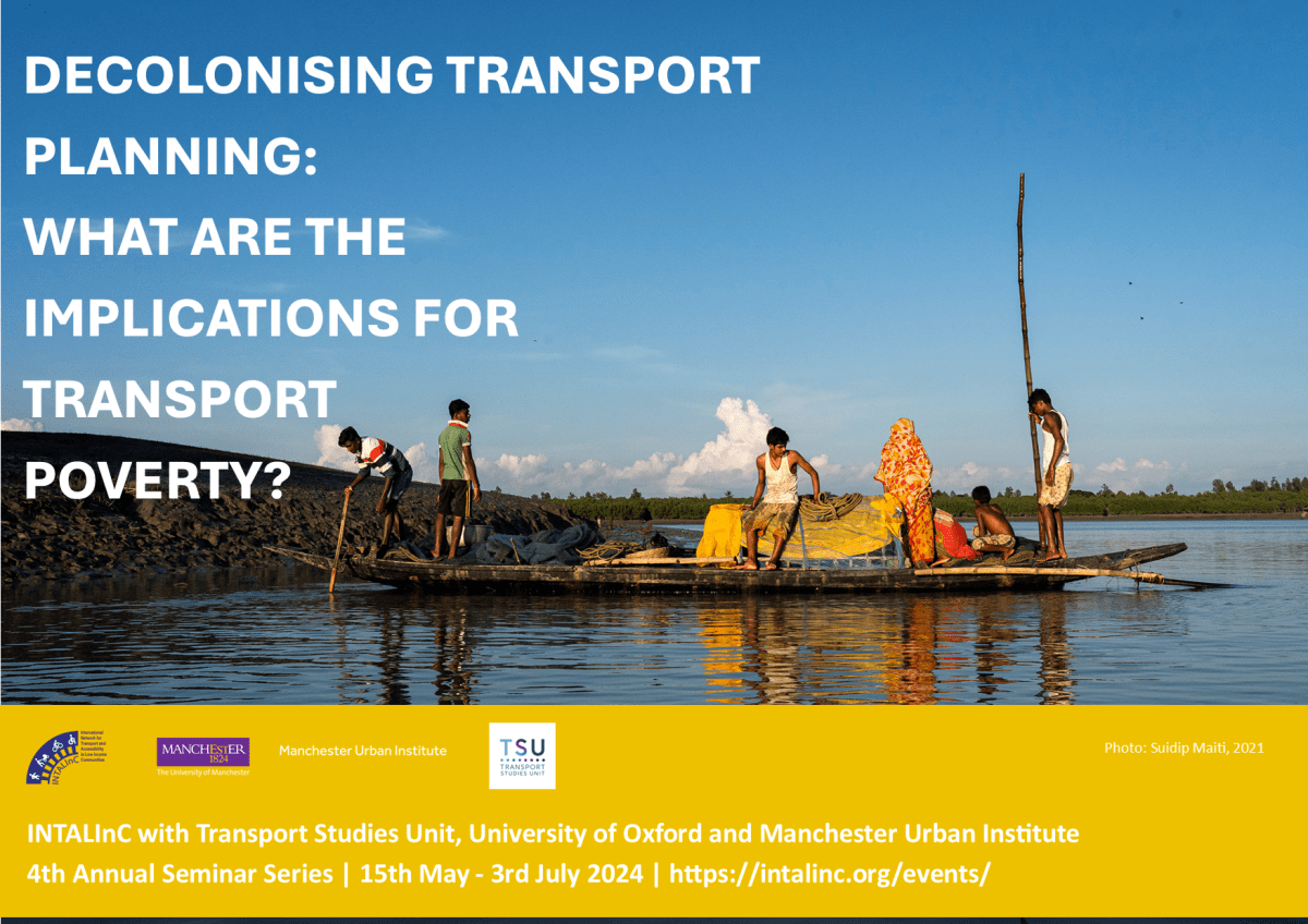 Decolonising Transport Planning: What are the implications for ...